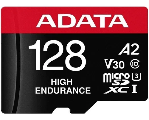 Memoria Adata Micro Sd Sdxc 128gb Cl10 V30 A2 High Endurance Memoria Adata Micro Sd Sdxc 128gb Cl10 V30 A2 High Endurance