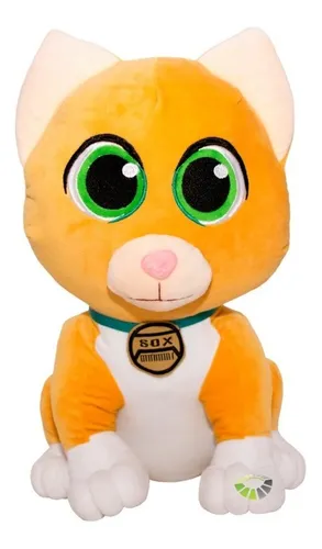 Peluche Sox Gato De Lightyear Muy Suave Tamaño Mediano Meses Sin
