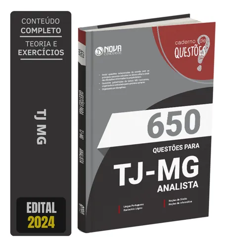 Caderno De Testes Gabaritados Tj Mg - Analista | MercadoLivre Caderno De Testes Gabaritados Tj Mg - Analista | MercadoLivre