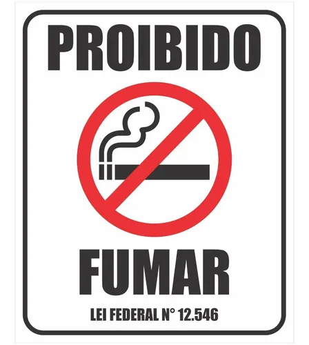 Placa Aviso Proibido Fumar Indicativa Sinalização Kit 4 Un. à venda em ... Placa Aviso Proibido Fumar Indicativa Sinalização Kit 4 Un. à venda em ...