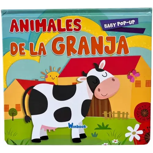 Baby Pop Up Animales De La Granja Libro Interactivo Infantil | Meses ...