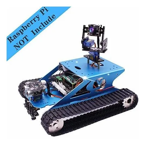 Kit Tanque Robot Raspberry Pi Yahboom | Cuotas sin interés Kit Tanque Robot Raspberry Pi Yahboom | Cuotas sin interés