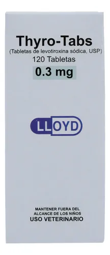 Thyro-tabs 0.3mg 120 Tabletas | Cuotas sin interés