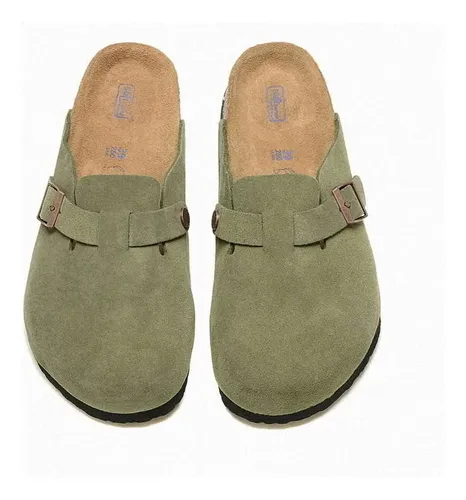 Sandalias Birkenstock Boston Clog Hombre Mujer Pantuflas | Meses sin ...