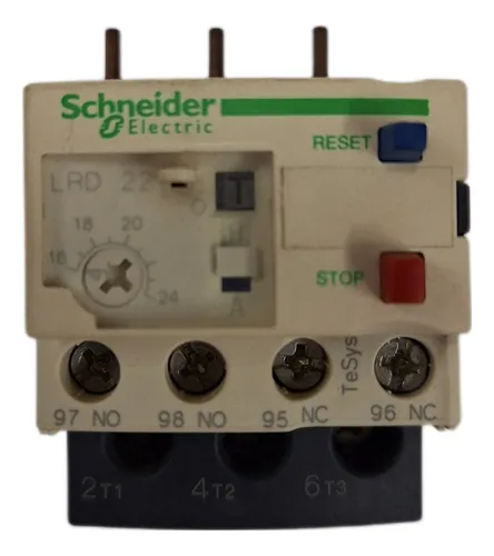 Rele Termico 16-24a Lrd22 Schneider | Frete grátis Rele Termico 16-24a Lrd22 Schneider | Frete grátis