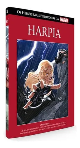 Livro Harpia Coleção Os Heróis Mais Poderosos Da Marvel Ed Salvat