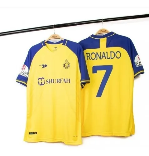 Camiseta Cristiano Ronaldo Al Nassr 7 Cr7 2023 Oficial Cuotas Sin Interés
