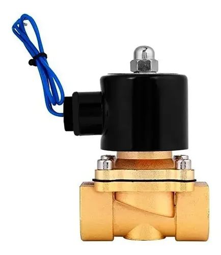 Electroválvula Solenoide Metalica 3/4 Inch 12v Gas Agua Aire | Envío gratis