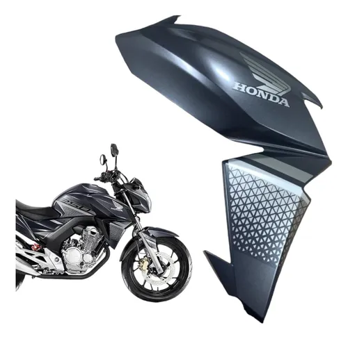 Aba Tanque Cb 250f Twister Cinza Fosco 22 Direita Original Frete Grátis