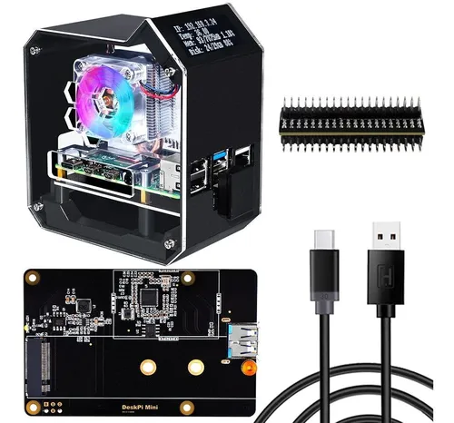 Geeekpi Raspberry Pi Mini Tower Nas Kit Raspberry Pi Ice To. | Envío gratis Geeekpi Raspberry Pi Mini Tower Nas Kit Raspberry Pi Ice To. | Envío gratis