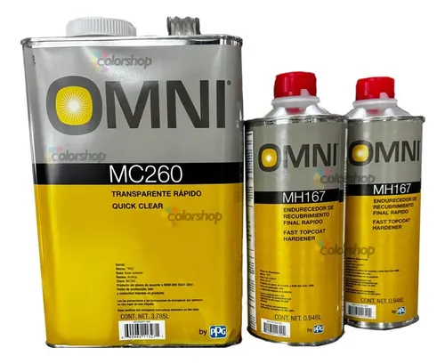 Kit Transparente Ppg Omni Mc260 | MercadoLibre
