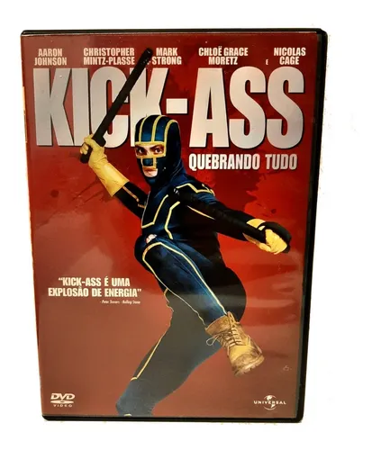 Dvd Kick Ass Dvd Original Filme Nicolas Cage Cult Ação Parcelamento Sem Juros