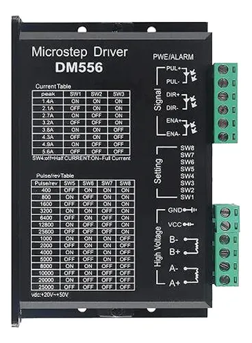 Dm556 Cnc Digital Stepper Motor Driver 2-phase Stepper Motor | MercadoLivre Dm556 Cnc Digital Stepper Motor Driver 2-phase Stepper Motor | MercadoLivre