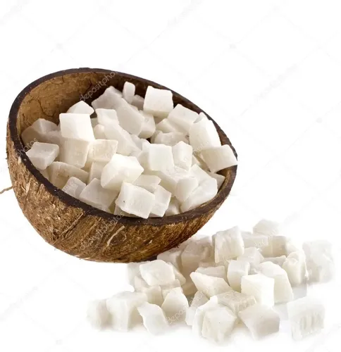 Coco Em Cubos Sem Adição De Açúcar 1kg - Produto Orgânico ...