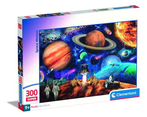 Rompecabezas Mision Espacial 300 Pz Clementoni Planetas Luna Rompecabezas Mision Espacial 300 Pz Clementoni Planetas Luna