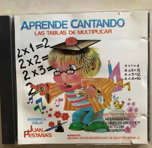 Las Tablas De Multiplicar Cd Aprende Cantando en venta en Xochimilco ... Las Tablas De Multiplicar Cd Aprende Cantando en venta en Xochimilco ...