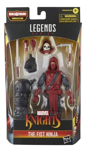 Marvel Legends Series Knights Figura De Accion The Fist Ninja 6in Baf ...