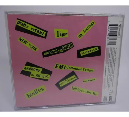 Cd Sex Pistols No Importan Las Tonterías