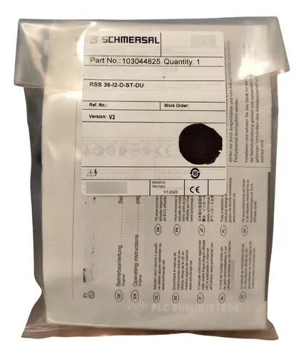 Schmersal Rss 36-12-d-st-du Sensor De Seguridad | MercadoLibre