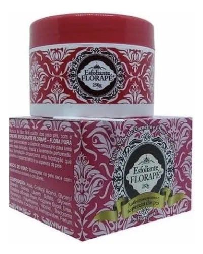 Creme Hidratante Esfoliante Flora Pé 250g Flora | Parcelamento sem juros