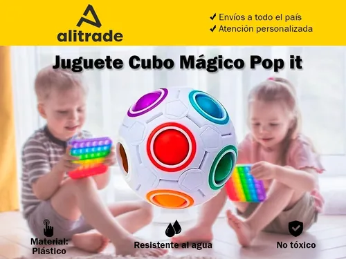 Pop It Cubo Mágico Pelota Colores Ingenio Antiestrés en venta en ... Pop It Cubo Mágico Pelota Colores Ingenio Antiestrés en venta en ...