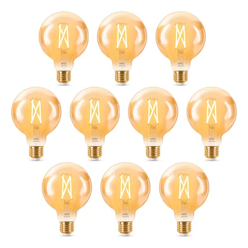 Combo X10 Lampara Globo Led Philips Wiz Wifi Filamento 7w | Envío gratis Combo X10 Lampara Globo Led Philips Wiz Wifi Filamento 7w | Envío gratis
