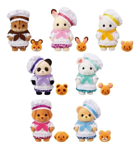 Sylvanian Families Set Kinder Panaderos Calico Critters Envío Gratis
