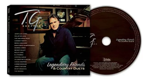 Cd T.g. Sheppard Legendary Friends & Country Duets 2024 Imp. | Frete grátis Cd T.g. Sheppard Legendary Friends & Country Duets 2024 Imp. | Frete grátis