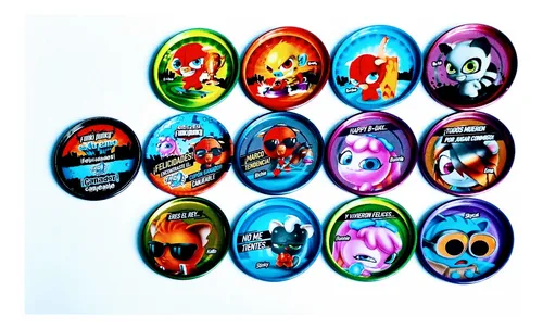 Tazos Metálicos De Funki Punky Mercadolibre