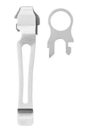 Juego De Clip Y Aro Leatherman Surge Color Plata Original Juego De Clip Y Aro Leatherman Surge Color Plata Original