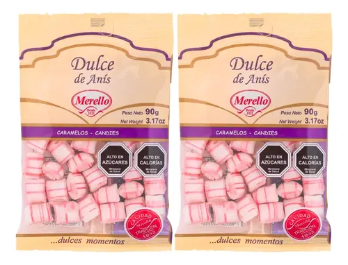 Caramelos Dulce De Anís De Merello (pack 2 Unidades) | Cuotas sin interés