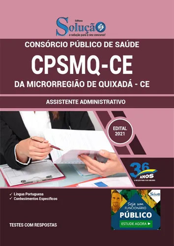 Apostila Concurso Cpsmq Ce - Assistente Administrativo | MercadoLivre Apostila Concurso Cpsmq Ce - Assistente Administrativo | MercadoLivre