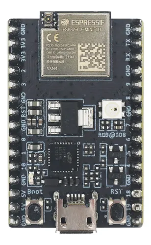 Esp32-c3-devkitm-1u Placa De Desarrollo Espressif | Meses sin interés Esp32-c3-devkitm-1u Placa De Desarrollo Espressif | Meses sin interés