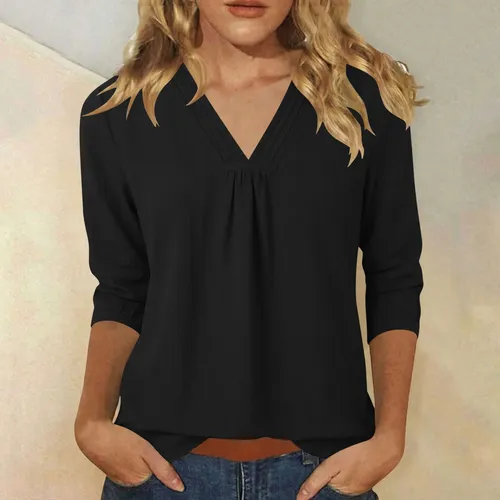 Blusa De Mujer De Manga Corta Para Primavera Y Verano, Color | MercadoLibre