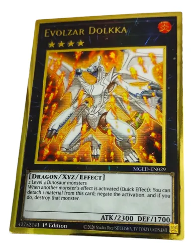 Yugioh Evolzar Dolkka Gold Mged En029 Meses Sin Interés