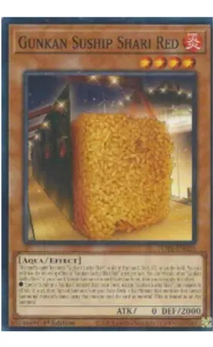 Yugioh! Gunkan Suship Shari Red | Meses sin interés Yugioh! Gunkan Suship Shari Red | Meses sin interés