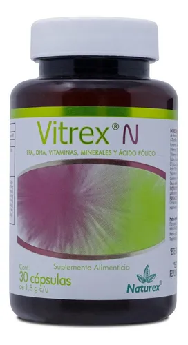 Vitrex N (vitaminas, Minerales Y Acido Fólico ) Naturex