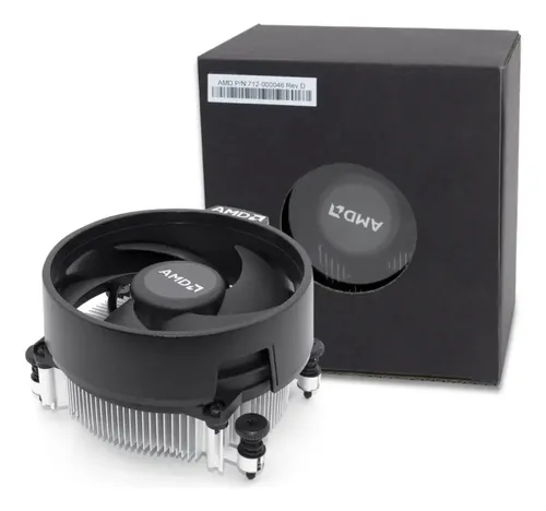 Cooler Amd Original Whait Stealth 65w - Socket Am4 | MercadoLivre
