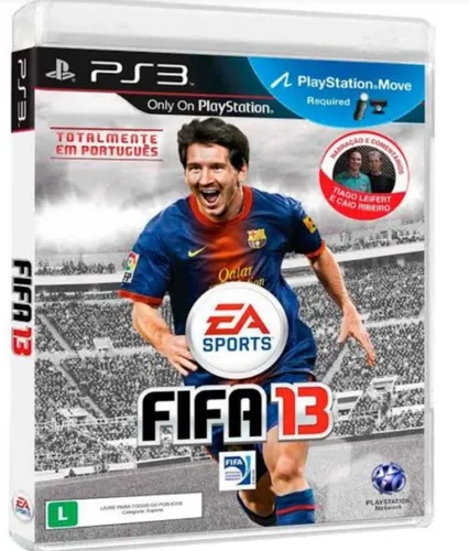 Jogo Ps3 Fifa 13 Em Português Físico - Original | MercadoLivre