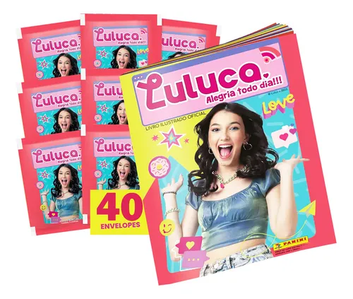 Youtuber Luluca Kit Álbum + 200 Figurinhas Gamer Luluca | Frete grátis Youtuber Luluca Kit Álbum + 200 Figurinhas Gamer Luluca | Frete grátis