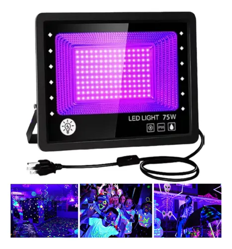 Reflector De Luz Negra Ultravioleta De 75 W Con Enchufe Camb | Meses ...