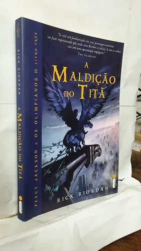Livro A Maldição Do Titã Percy Jackson And Os Olimpianos 3