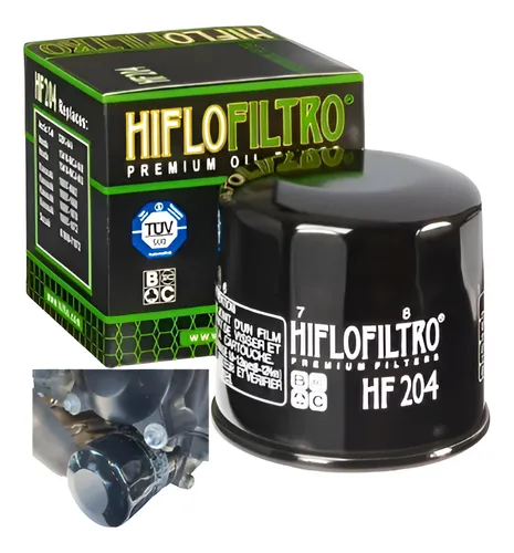 Filtro De Óleo Hiflo Hf204 Cbr1000 Mt03/07/09 R3 R1 R6 Xj6 | MercadoLivre