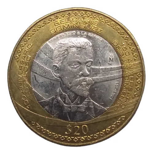 Moneda 20 Pesos Bimetálica Belisario Domínguez Año 2013 | Meses sin ... Moneda 20 Pesos Bimetálica Belisario Domínguez Año 2013 | Meses sin ...