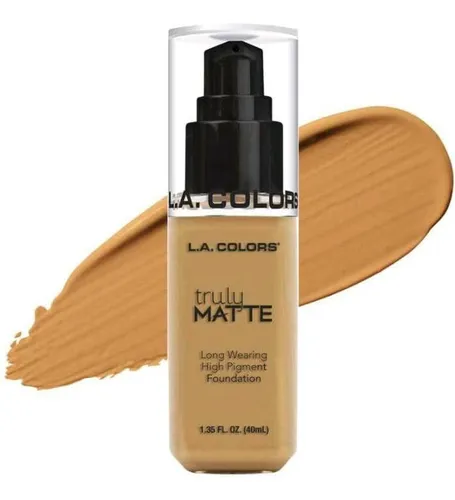 Base Mate L A Colors Truly Matte Foundation 100 Mate Mercadolibre