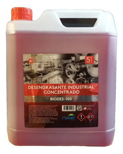 Desengrasante Concentrado Industrial 5 Litros | Cuotas sin interés Desengrasante Concentrado Industrial 5 Litros | Cuotas sin interés