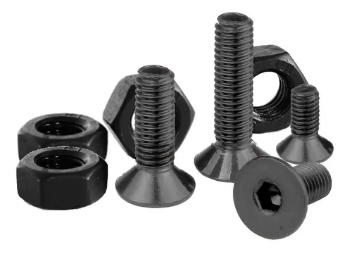 Tornillo Allen Cabeza Plana Con Tuerca Estándar Unc Tornillo Allen Cabeza Plana Con Tuerca Estándar Unc