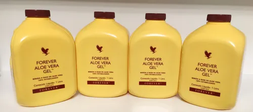 Suco De Babosa Forever Aloe Vera Gel Kit 4 Unidades Frete Grátis