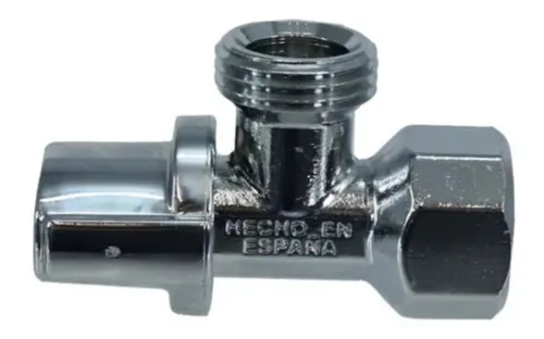 Llave Control Angular 1/2x1/2'' 2 Salidas 1/4 Vuelta Coflex Llave Control Angular 1/2x1/2'' 2 Salidas 1/4 Vuelta Coflex