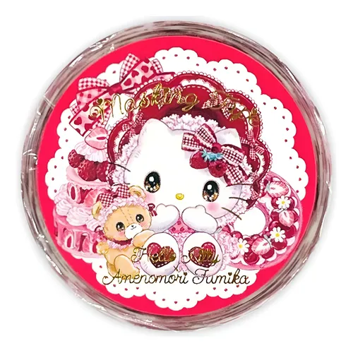 Fita Adesiva Durex Washi Tape Amenomori Fumika X Hello Kitty Vermelho ...